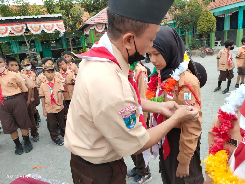 Isak Tangis Warnai Pelantikan Penggalang Ramu - PUSDATIN