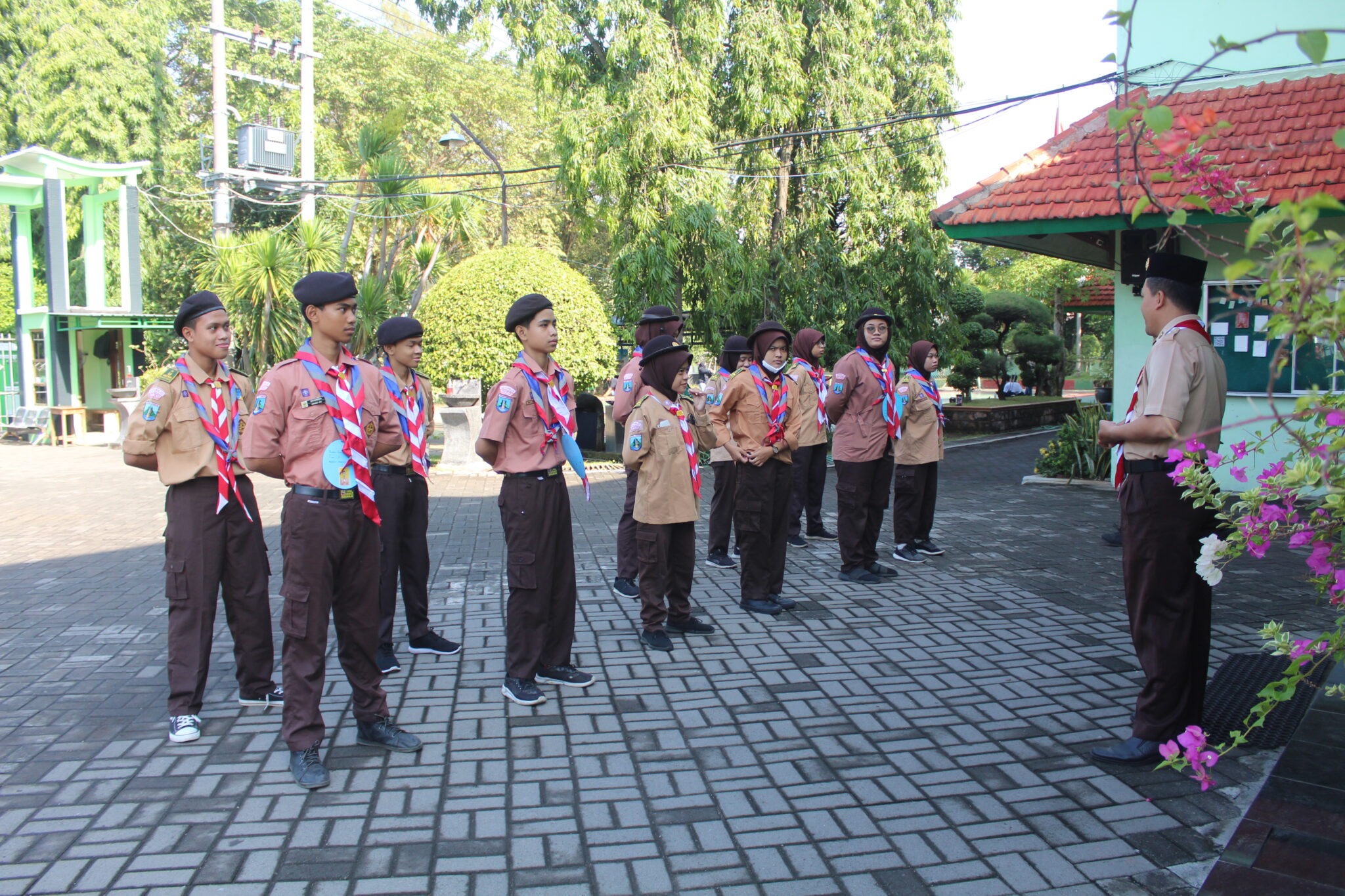 Suasana Pedesaan Yang Asri Menjadi Tempat DIKBANSUS Pramuka SMA Negeri ...